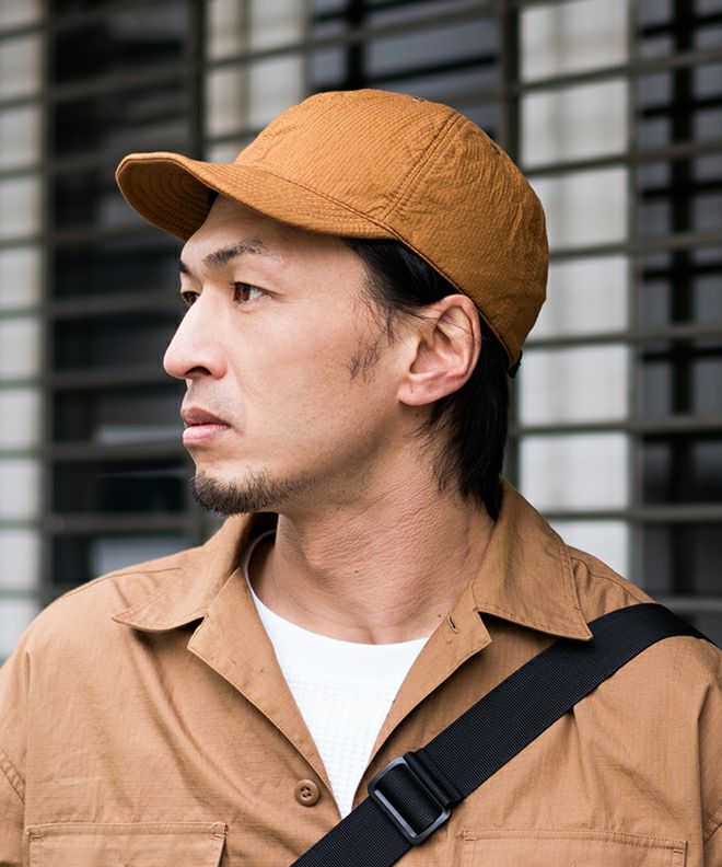 HIGHER STITCH CLOTH CAP | nakota